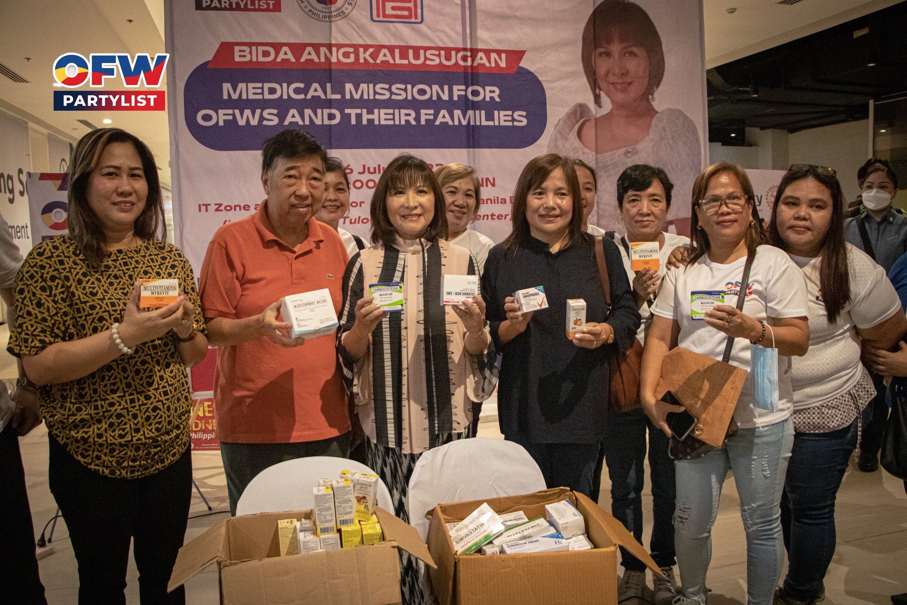 OFW party list naglunsad ng kauna-unahang medical mission para sa OFWs ...