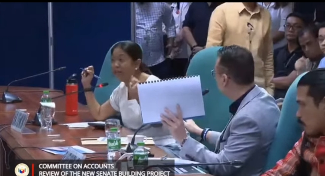 Sen. Binay nag-walk out sa pagdinig ni Sen. Cayateno sa bagong Senate ...